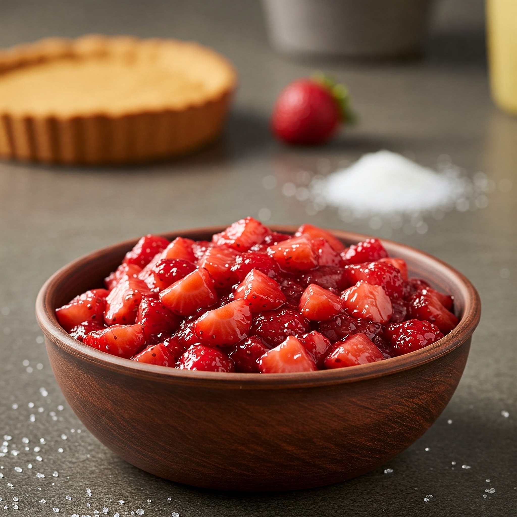Strawberry Compote Filling – Anna 's Cakes